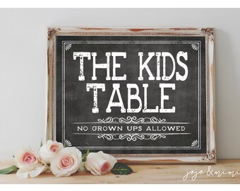 Kids table | Etsy