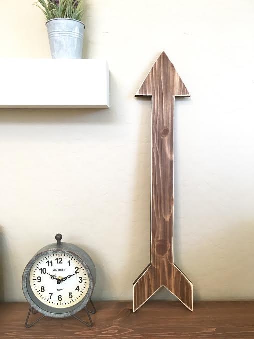 Rustic Wooden Arrow Wooden Arrow Sign Rustic Decor