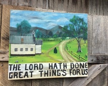 Unique appalachian folk art related items | Etsy