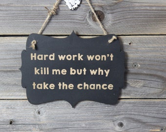 Funny office sign | Etsy