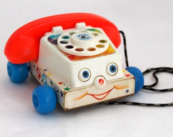 Toy rotary phone | Etsy