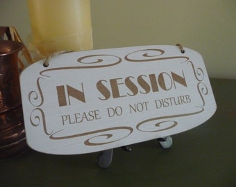 In session sign | Etsy