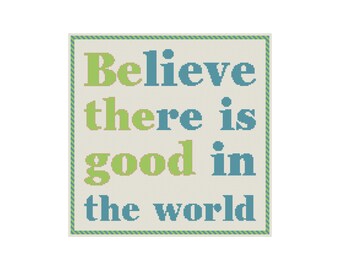 Cross stitch quote | Etsy