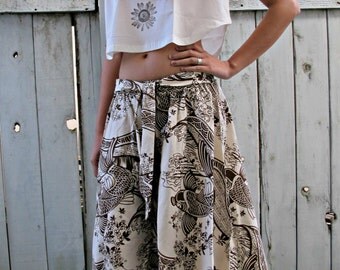 SAMURAI PANTS Stitch a Simple & Relaxing Life by Siamurai on Etsy