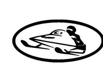 Snowmobile decal | Etsy