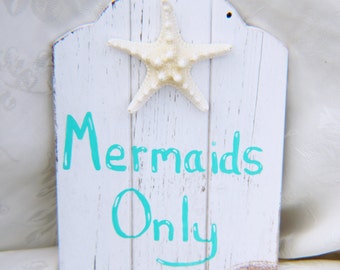 Mermaid Guest Book Sign Under the Sea Guest Book Sign Little