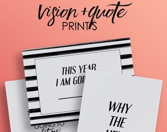 Vision board quotes | Etsy