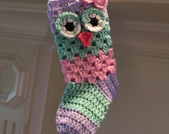 Owl stocking | Etsy