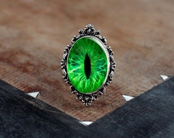 Cats eye ring | Etsy