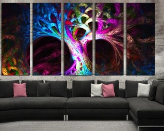 Mysterious tree art | Etsy