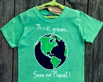 Save the earth shirt | Etsy