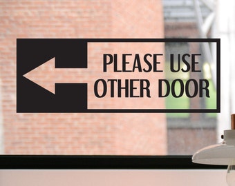 Use other door | Etsy