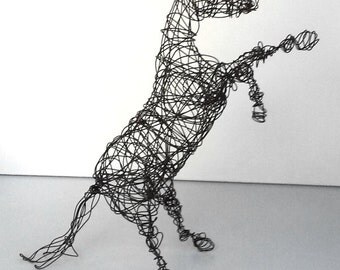 Wire Animals unique sculptures made from wire. by wireanimals