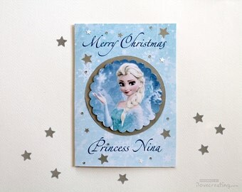 Frozen card | Etsy