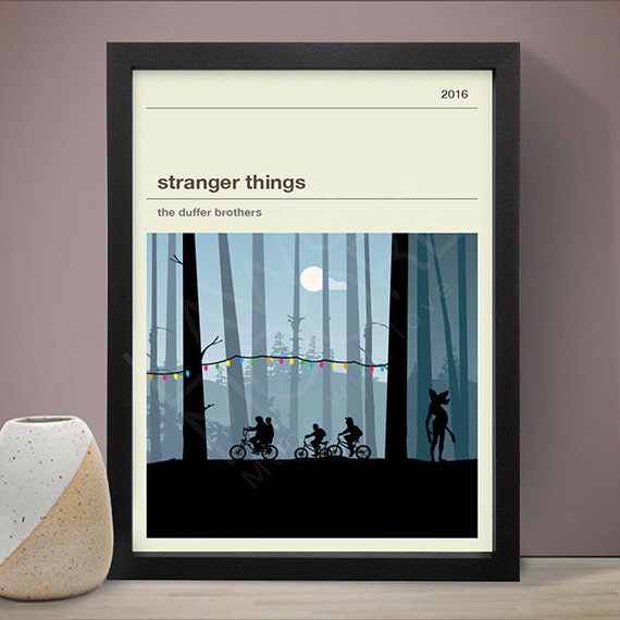 Stranger Things Poster TV Print Print Poster