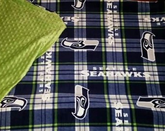 Seahawks blanket | Etsy