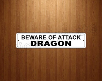 Beware of the dragon | Etsy