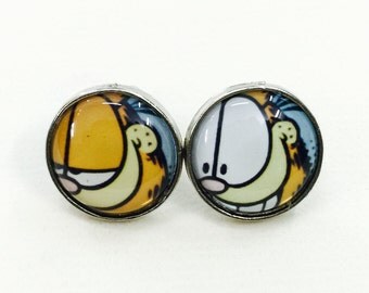 Garfield jewelry | Etsy