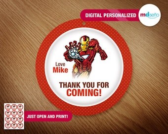 Unique iron man birthday related items | Etsy