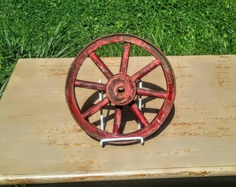 Wooden wagon wheel | Etsy