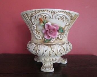 Capodimonte vase | Etsy