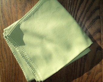 Chartreuse napkins | Etsy