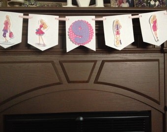 Items similar to Barbie Banner- Printable on Etsy