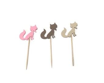 24 castle toothpicks princess baby shower by LMCreativeDesigns