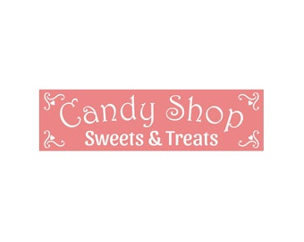 Candy shop sign | Etsy