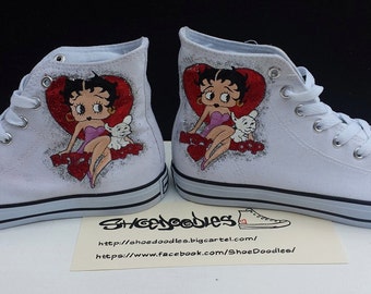 Betty boop shoes | Etsy
