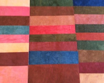 Items similar to Mashed Circles Hand Dyed Fabric on Etsy