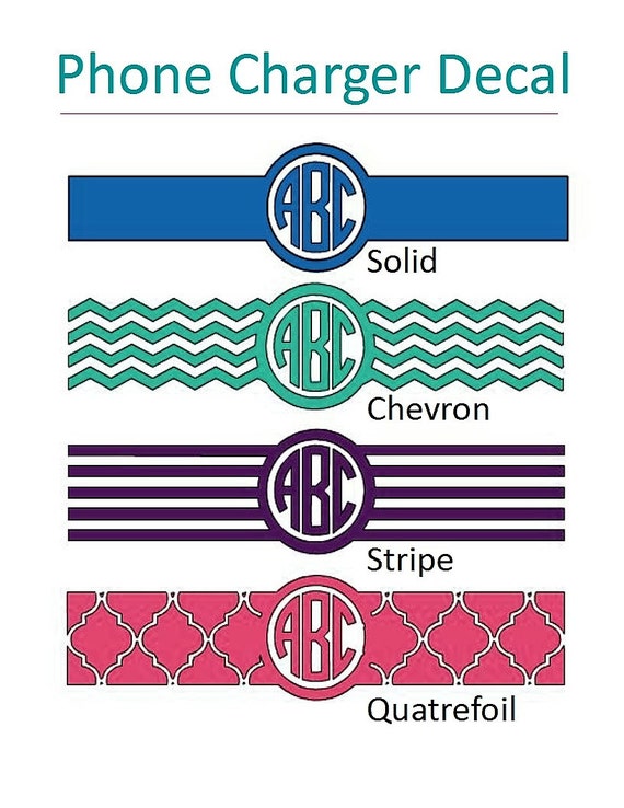 iPhone Charger Decal iPhone Charger Wrap iPhone
