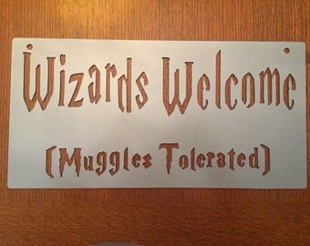 Welcome muggles | Etsy