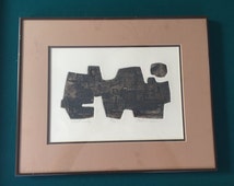 Popular items for etching abstract on Etsy