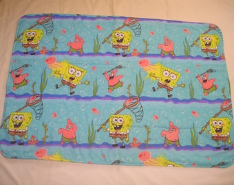 Spongebob blanket | Etsy
