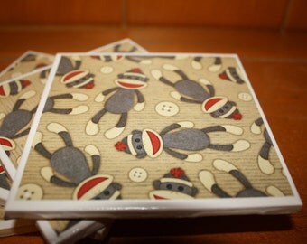 Sock monkey decor | Etsy