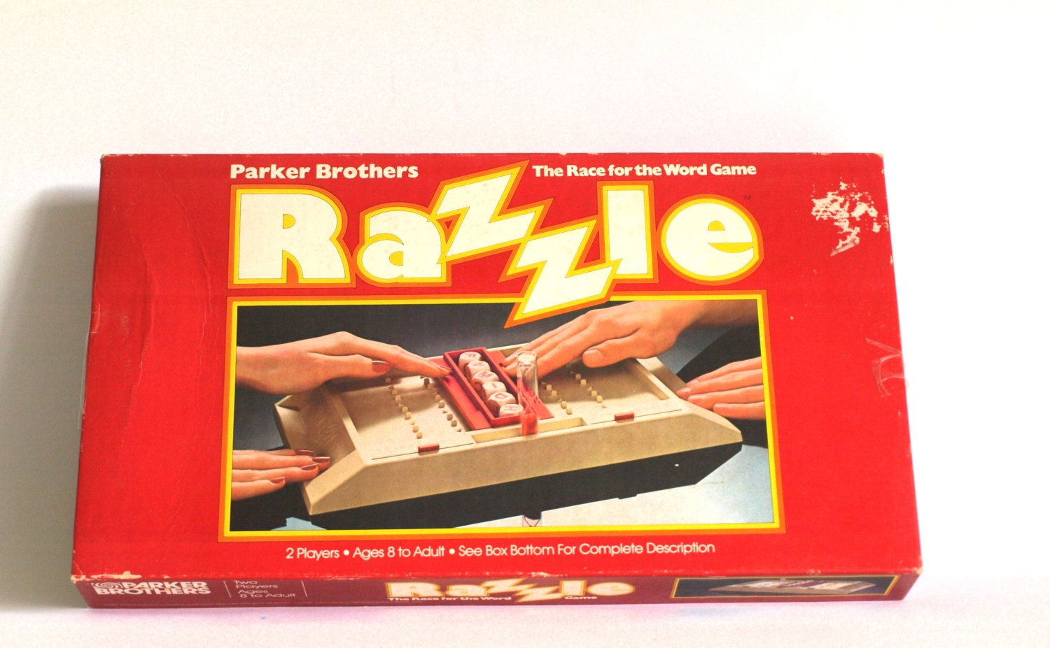 Vintage Razzle The Race for the Word Game Retro 1981 Parker