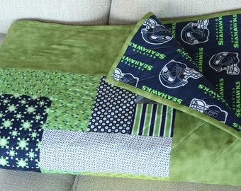 Unique seahawks quilt related items | Etsy