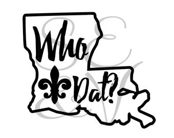 Who dat | Etsy