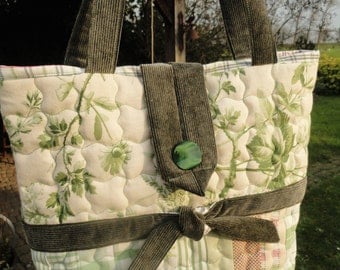 Items similar to Custom quilted tote bag the way you want it, made with ...