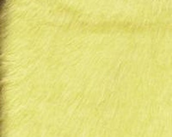 Yellow faux fur | Etsy