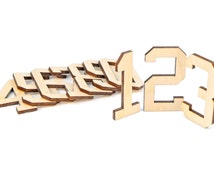 Unique birch table numbers related items | Etsy