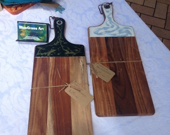 Items similar to Custom coffee table featuring breadboard ends 52x24 on ...