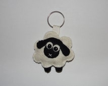 Unique sheep keychains related items | Etsy