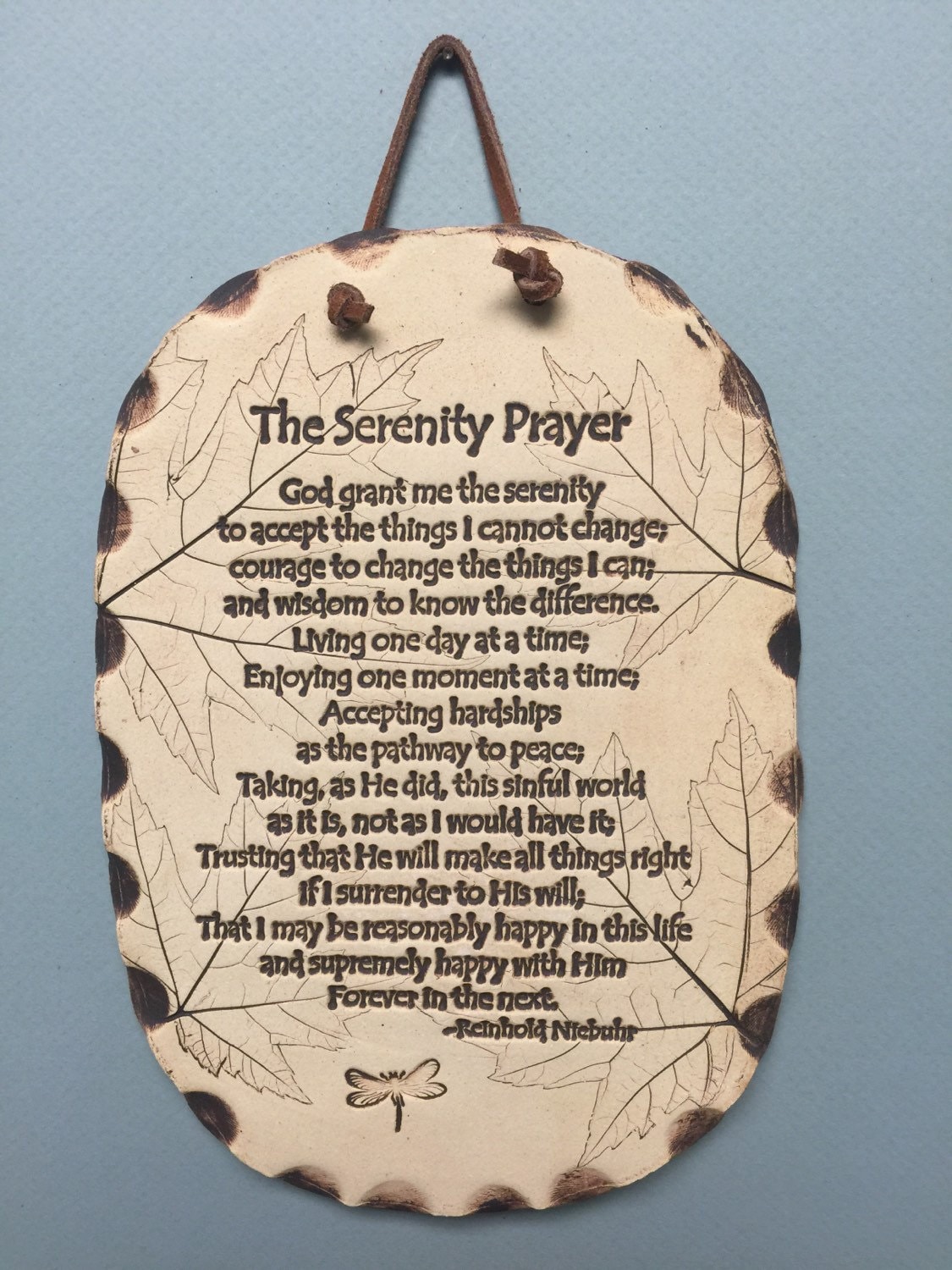 The serenity prayer god grant me the serenity poem tiles