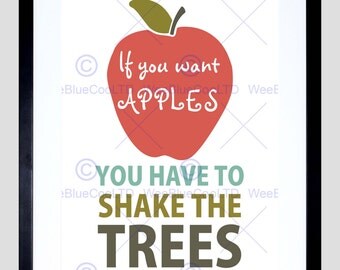 Apple word art | Etsy