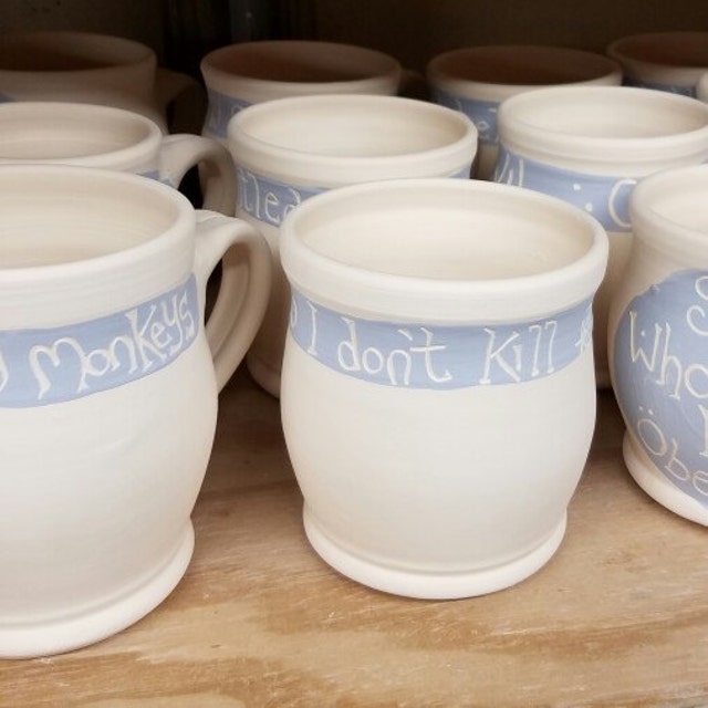 pottery handmade with love and integrity by dancingpigpots on Etsy