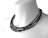 rubber jewelry felt necklaces contemporary designs by frankideas