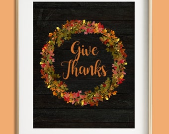 Thanksgiving signs | Etsy