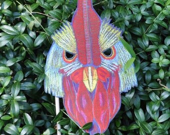 Rooster mask | Etsy